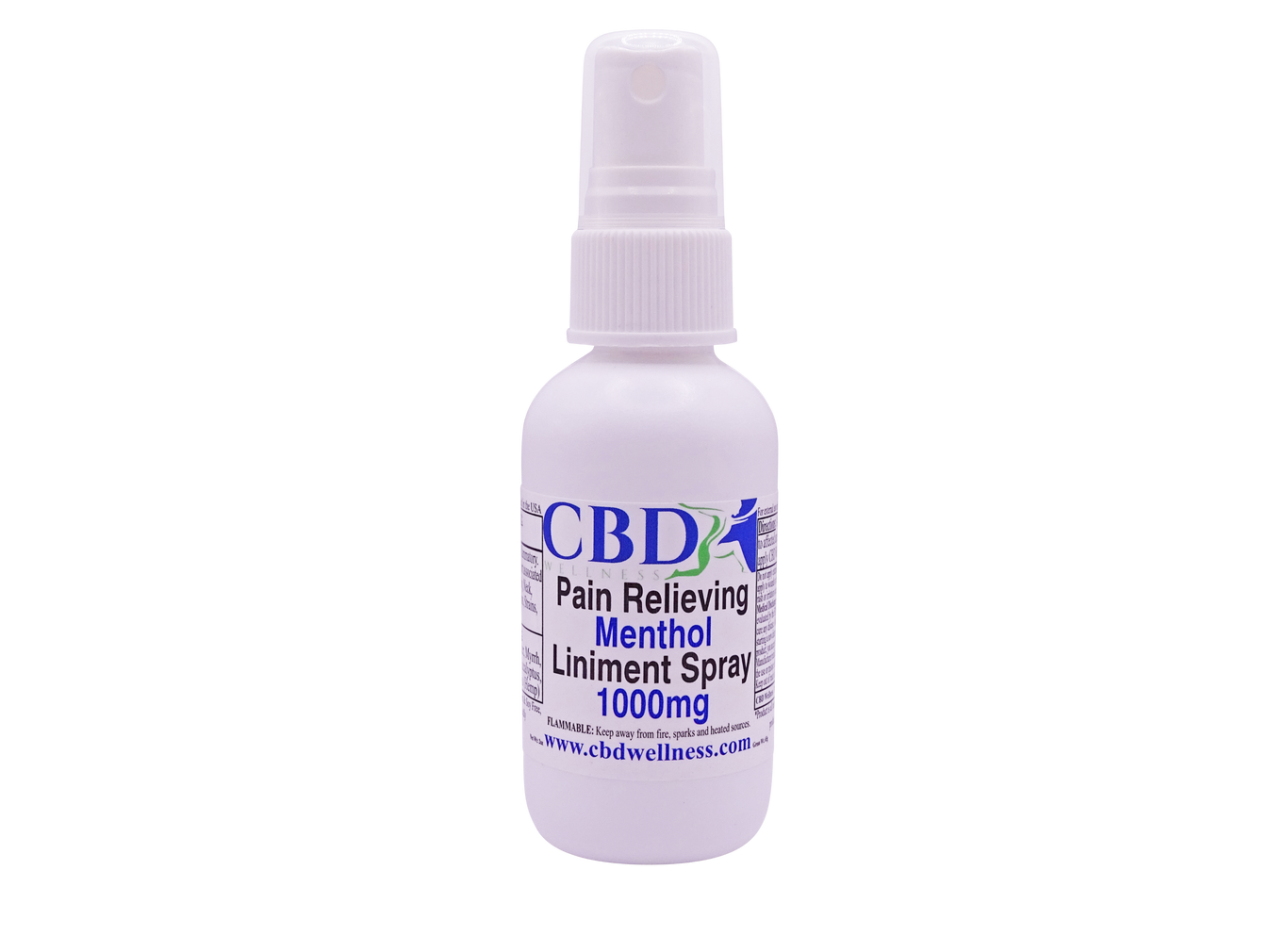 2oz 1000mg Menthol Liniment Spray – CBD Wellness